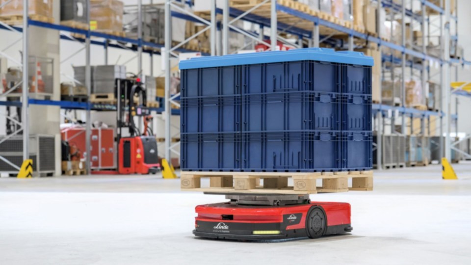 Autonome Mobile Roboter (AMR) | Linde Material Handling