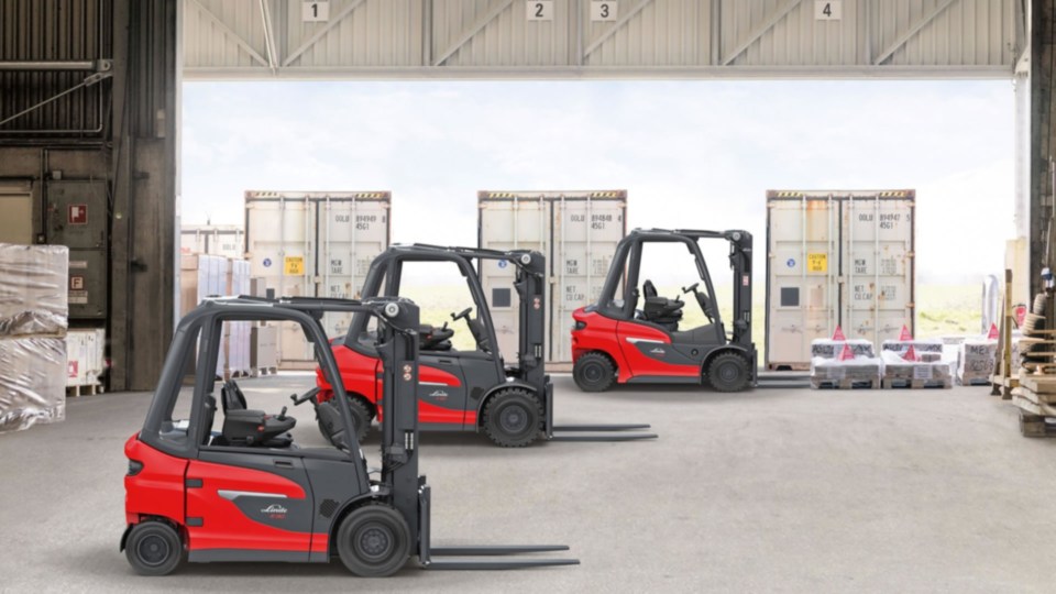 Plattform Gegengewichtsstapler