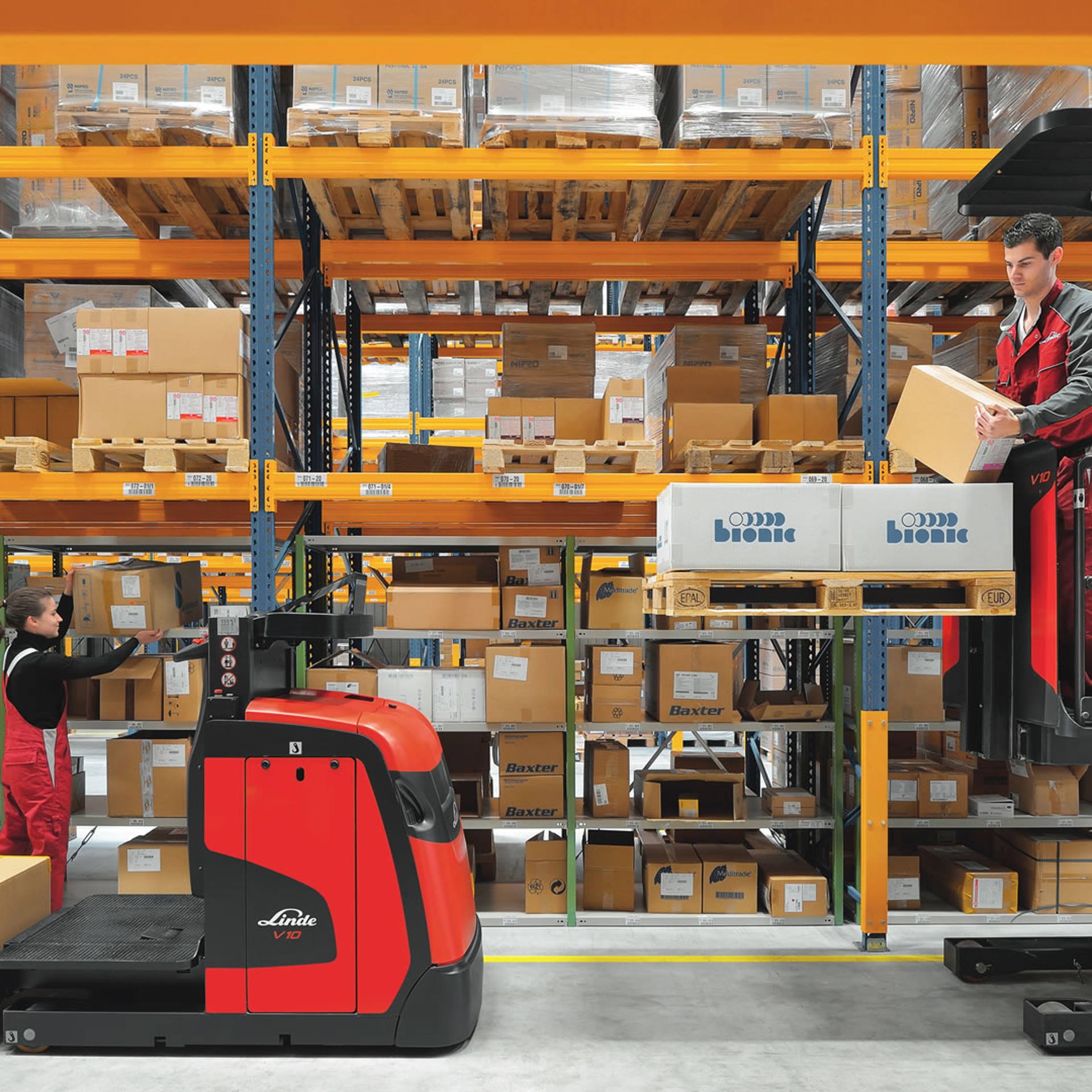 Kommissionierer von Linde Material Handling Schweiz